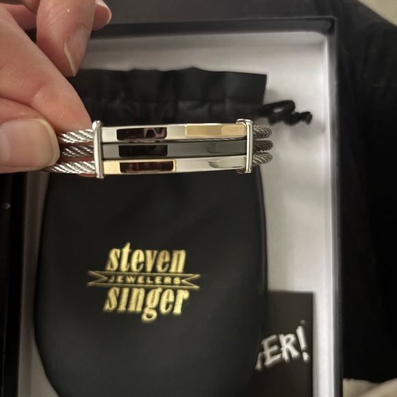 Steven Singer | Jewelry | Steven Singer New Stainless Steel Cable ...